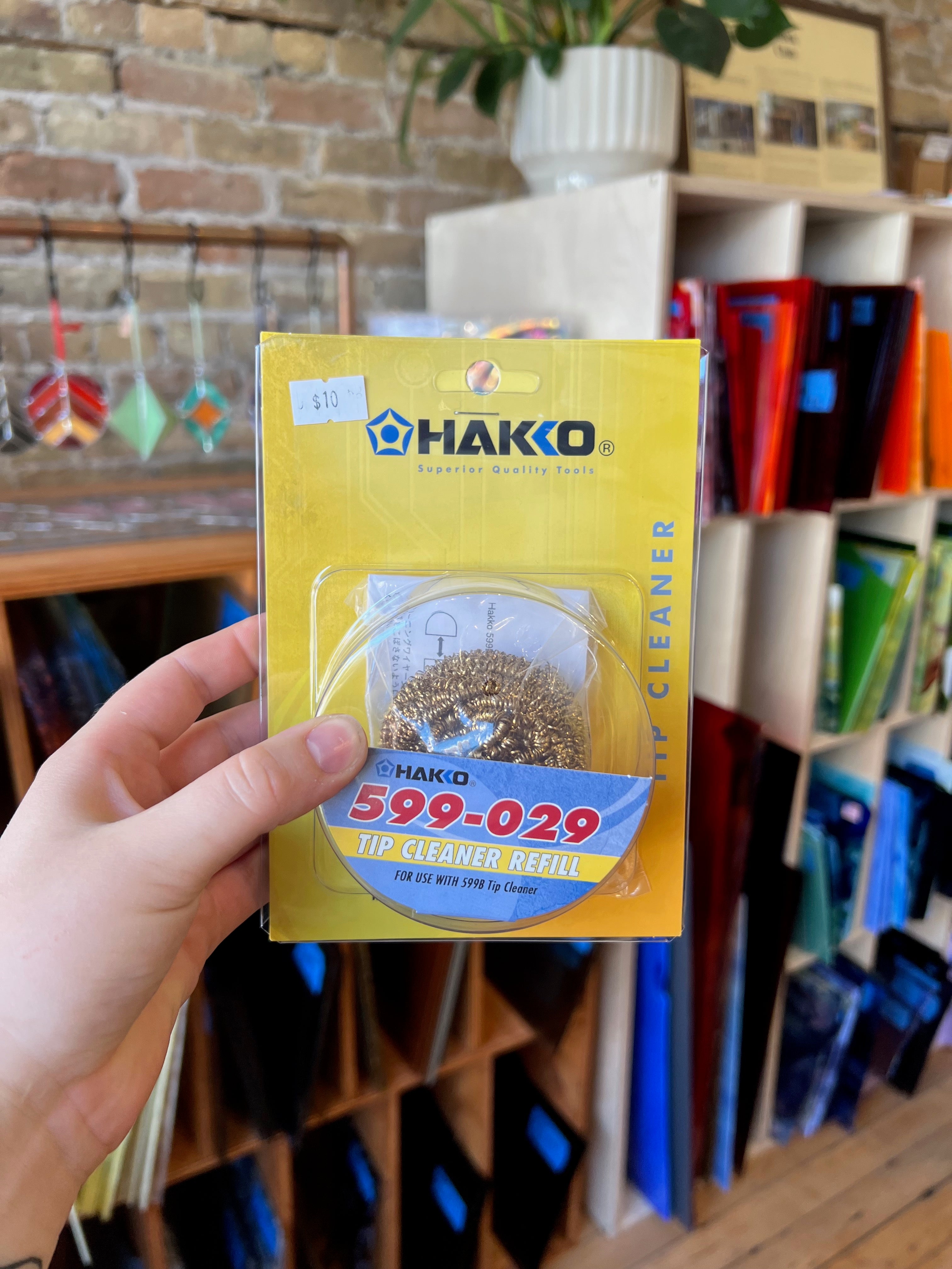 Hakko Tip Cleaner Refill – Flan's Glass